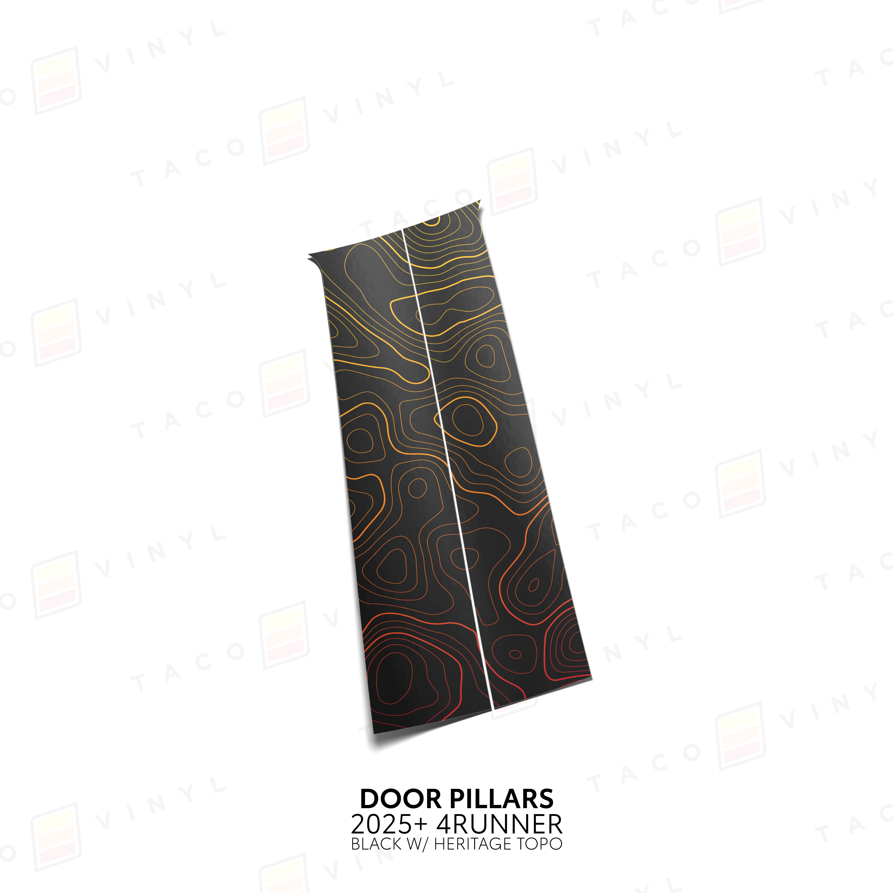 2025+ 4Runner Door Pillar Decals – Yota Nation