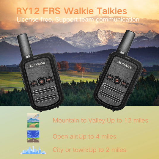 Ruyage Radio Analog Signal Walkie-Talkie(RY12) – Yota Nation