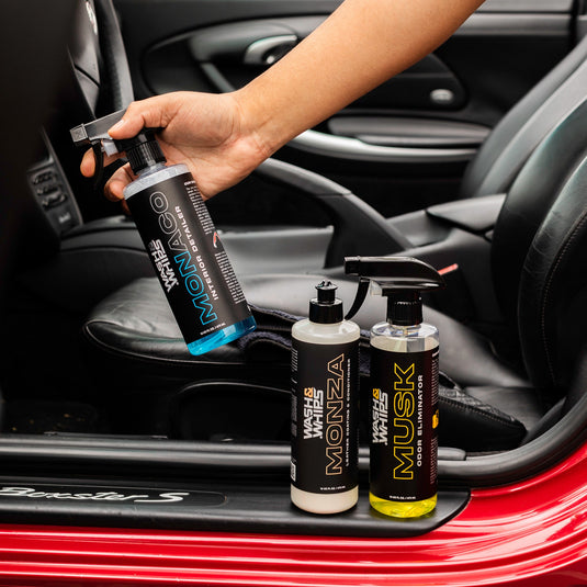 WASH&WHIPS Quick Detailing Pro Kit for Auto Detailing - 16-Piece Compl ...