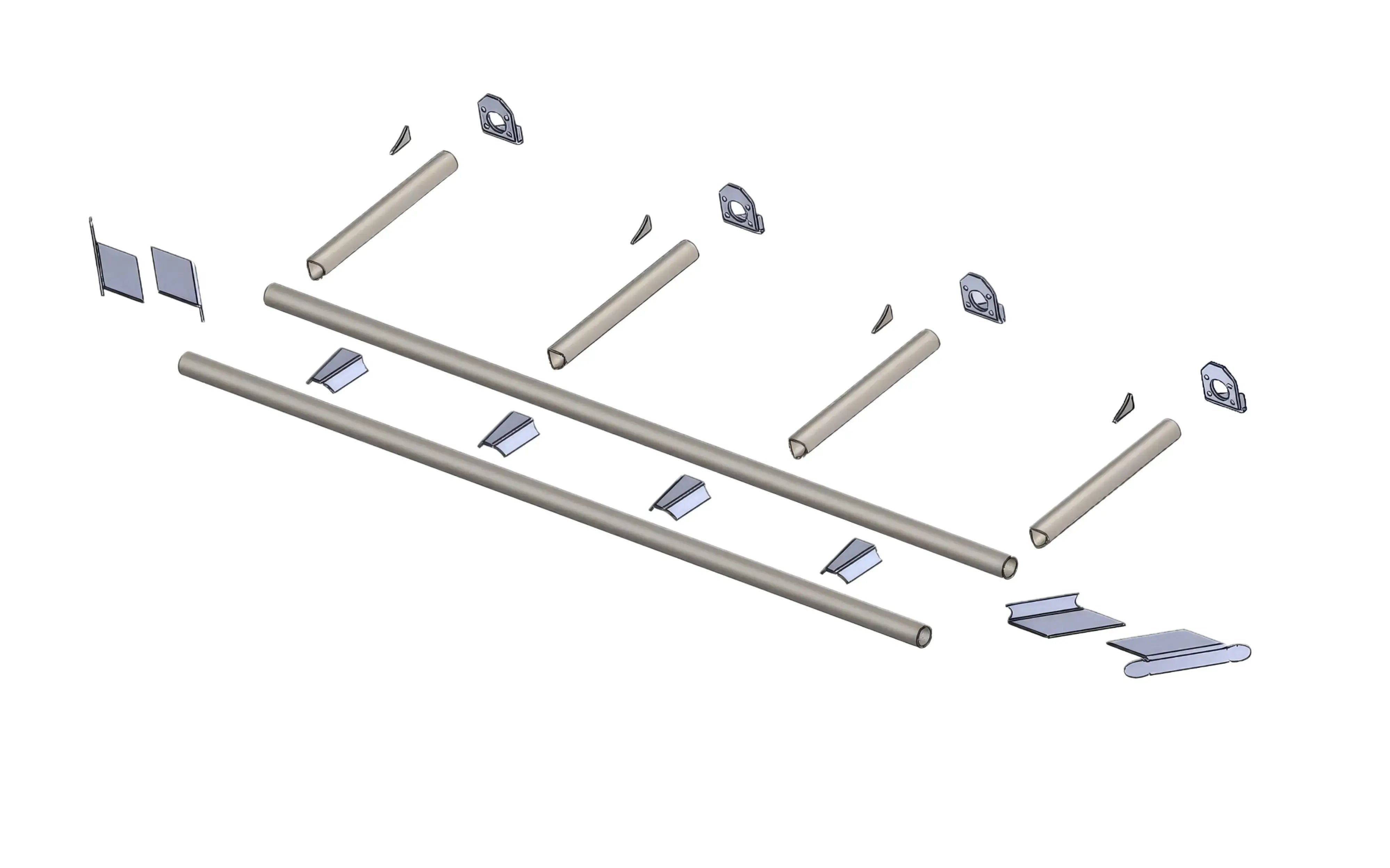 DIY Rock Sliders 72" – Yota Nation