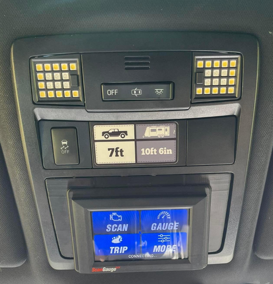 2016-23 Toyota Tacoma Scangauge 3 Overhead Panel Mount – Yota Nation
