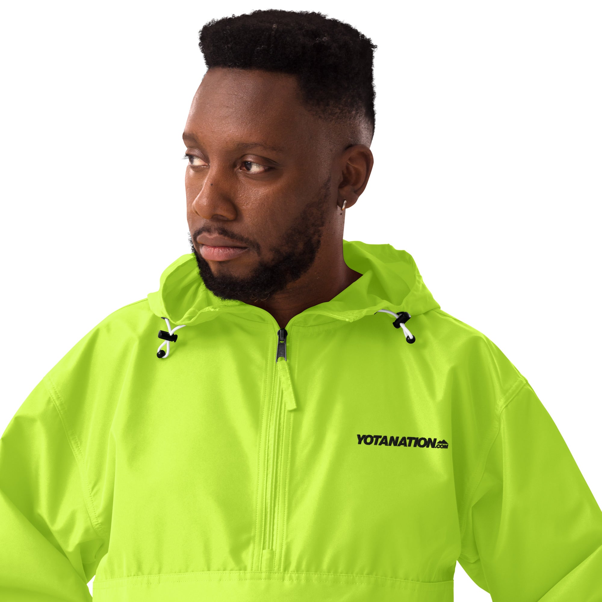 Yota Nation Embroidered Champion Packable Jacket